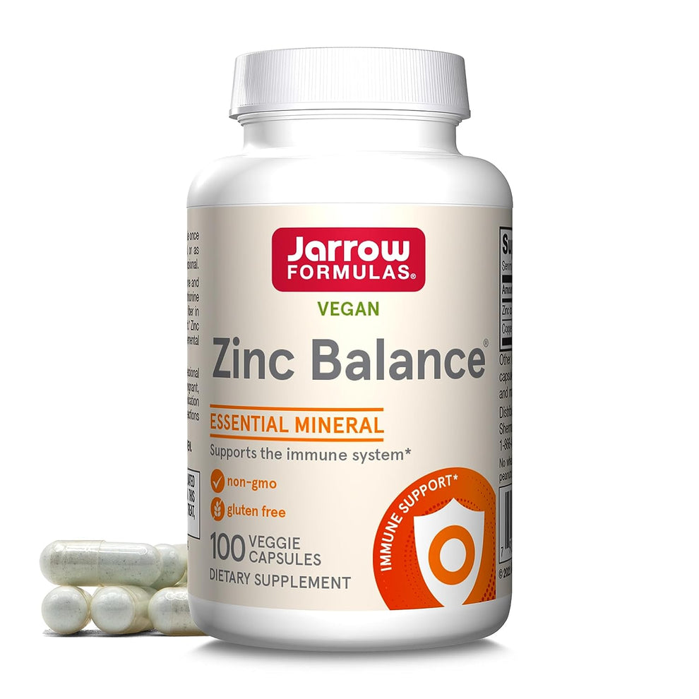 Jarrow Formulas Zinc Balance 100 Capsules – Shasva Health